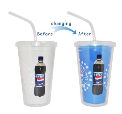 China Reusable Personalized Wholesale 22oz Double Wall BPA Free Plastic Juice Cup for sale