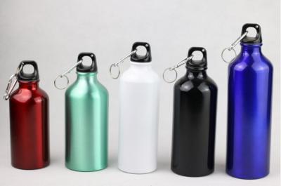 China Portable Promotional Customized Logo Aluminum Water Bottles for sport use for sale