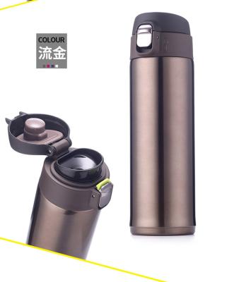 China Custo logo 300ml 18/8 stainless steel water bottle sports vacuum flasks & thermos for sale