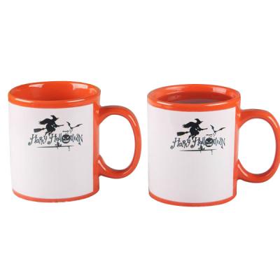China Thermochromic Mug Color Changing Ceramic Coffee Mug  color changing coffee ceramic mug for sale
