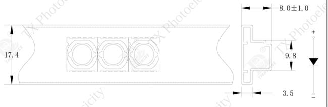 15W hoge Machts RGB Witte LEIDENE Diodesmd Vierling 4 in-1 Veelkleurige 810lm