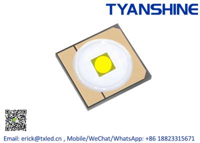 China Ceramic SMD3535 LED 10Watt Red Green Blue White PC-Amber Lime Flat Lens LED 2500mA for sale