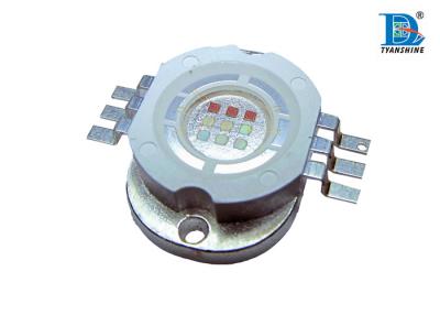 China el diodo del multicolor LED de 15W RGB, pone verde 510 - 520nm 400mA con ángulo del grado 180° en venta