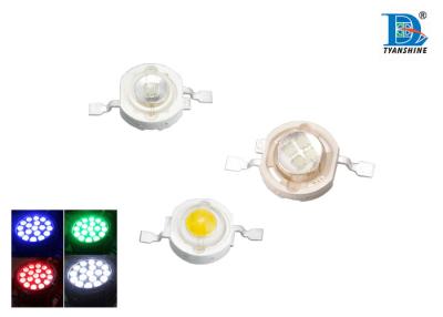 China diodo do diodo emissor de luz do poder superior 3W para o branco ambarino azul verde vermelho da cor à venda