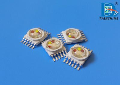 China 10W veelkleurige Multichip-LEIDENE Dioden, 6IN1 Purper de Hoge Machtspakket LEDs van RGBWA Te koop