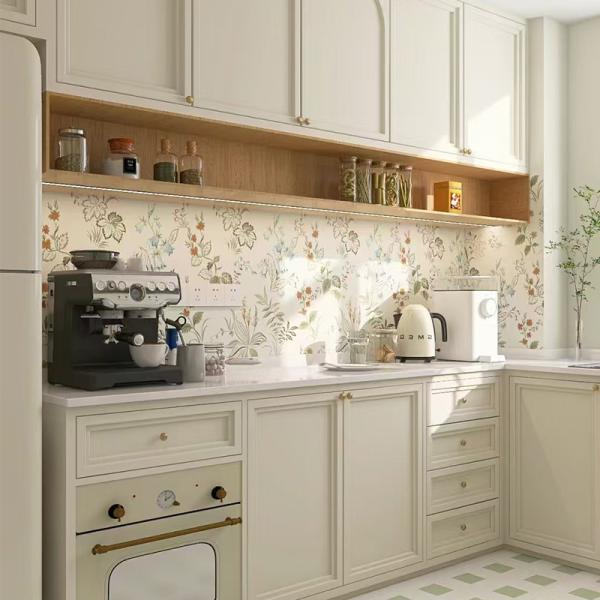 Quality Modern Kitchen Cabinet Luxury Custom Plywood Shaker‑Style Cabinet for Apartment Projects for sale