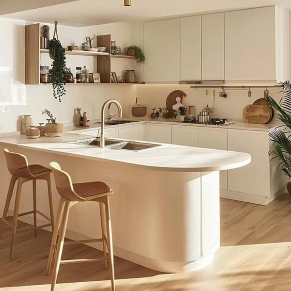 Quality Wooden Apartment Lacquer Kitchen Cabinet Customized Kitchen Cupboard Lacquer for sale