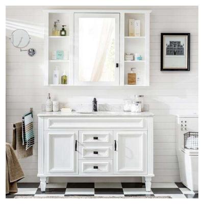 China Custom Shaker Style Bathroom Vanity with Mirror Hot Selling Bathroom Vanity Floor Standing for sale