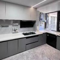Quality Modern Design Custom Melamine Kitchen Pantry Cabinets | Contractor Kitchen for sale