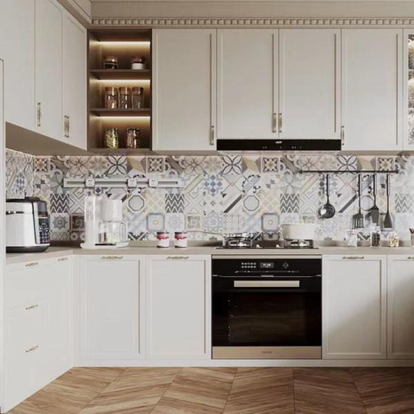 Quality Modern Kitchen Cabinet with Soft Close Drawers and Eco-Friendly Board for Bulk Orders for sale