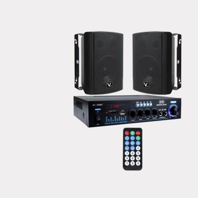 Китай Yes Outdoor PA Audio In Wall PA Music Speaker Home Theater Audio System Power Amplifier With 5 Inch Remote Control Set продается