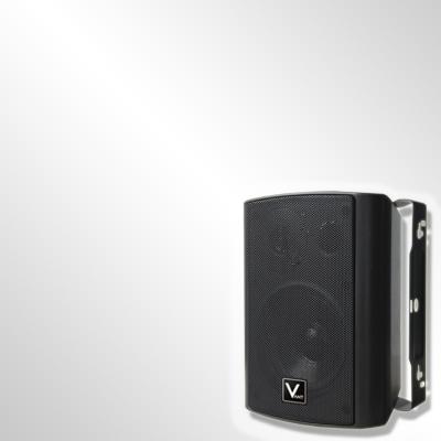 Cina MS50T Plywood Restaurant Shopping Mall Supermarket School Classroom Store Hanging Speaker Set in vendita