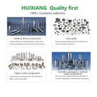 China Parallelism 0.01mm Injection Molding Threaded Inserts Black Coating for sale