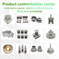 China Parallelism 0.01mm Injection Molding Threaded Inserts Black Coating for sale