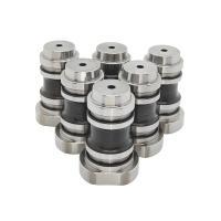 China Parallelism 0.01mm Injection Molding Threaded Inserts Black Coating for sale