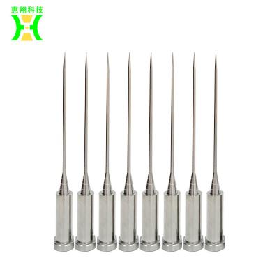 China High Performance Stainless Ejector Pins HSS Material Plastic Mold Core Pins For Medicine Parts à venda