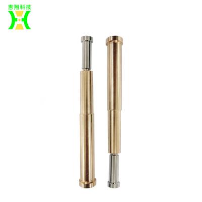 Cina ISO9001 Precision Mould Parts Screw Core Pins Verticality Within 0.005mm in vendita