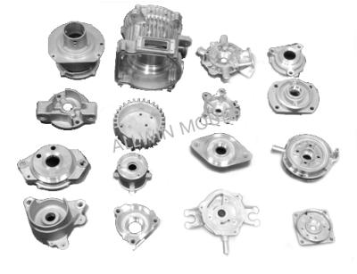 China Aluminium Alloy Die Casting Mold Parts Machined Plastic Prototypes Multi Cavity for sale