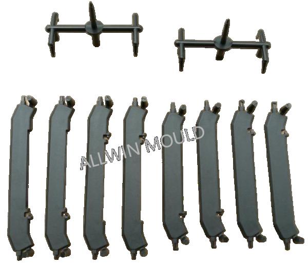 Quality PA66 GF60 Plastic Molding Car Parts CNC Machining Automotive Vane for sale