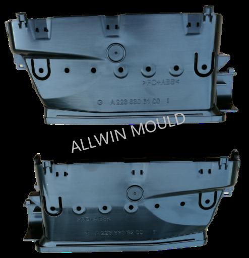 Quality PC ABS Plastic Automotive Injection Mold Car Bumper CNC Machining for sale
