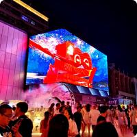 Quality LED Grille Screen Huge Curtain Frameless SMD2020 For Window Advertising for sale