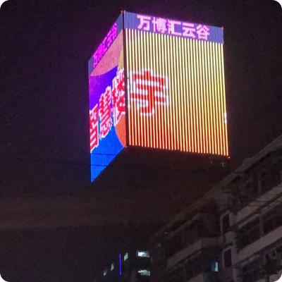 Cina luminaria a pixel a pietra preziosa rgbw ed all'aperto in vendita