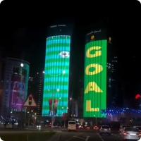 China led point lighting source  emitting aluminum track chips RGB for sale