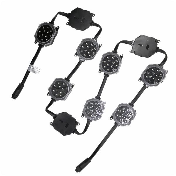 Round Led Pixel Module Light String DC 24v For Building