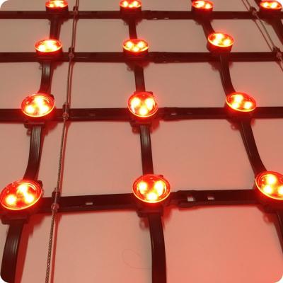 China Facade Lighting RGB Mesh Screen Display DC12V S30 P100 P80 P50 P40 SMD3535 for sale