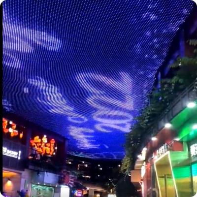 China Full Color LED Grid Screen Large Area IP68 DMX512 HD Energy Saving OEM for sale