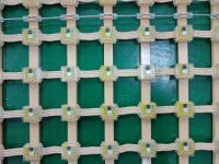 China PVC Material Programmable LED Mesh Screen Building Lights IP67 Waterproof for sale