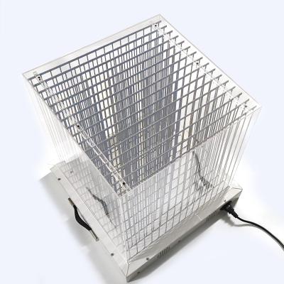 China 3D Light Cube Luminous  50000 Working Hours Perfect 3D exhibition cabinet for sale