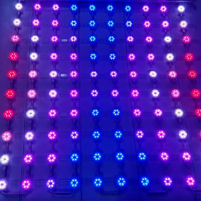 China Gepersonaliseerd Flexibel LED Pixel Scherm voor Buitenbouw Achtergrond for sale