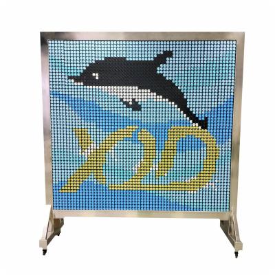 China Intern Digitaal Flip Dot Module Flip Dot Board 15mm 8X8 Dots for sale