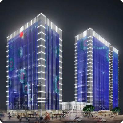China Vermaak Indoor Outdoor Point Led Light String Waterdicht 24V 100pcs/String for sale