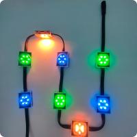 China Amusement Indoor Outdoor Point Led Light String Waterproof 24V 100pcs/String for sale
