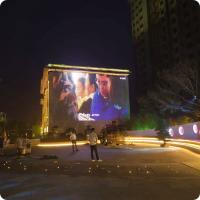 Quality Facade Lighting RGB Mesh Screen Display DC12V S30 P100 P80 P50 P40 SMD3535 for sale
