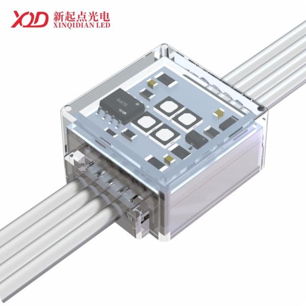Υψηλής ευκρίνειας DMX512 SPI LED Injection Grid Screen Υψηλής ανθεκτικότητας στο νερό για την πρόσοψη