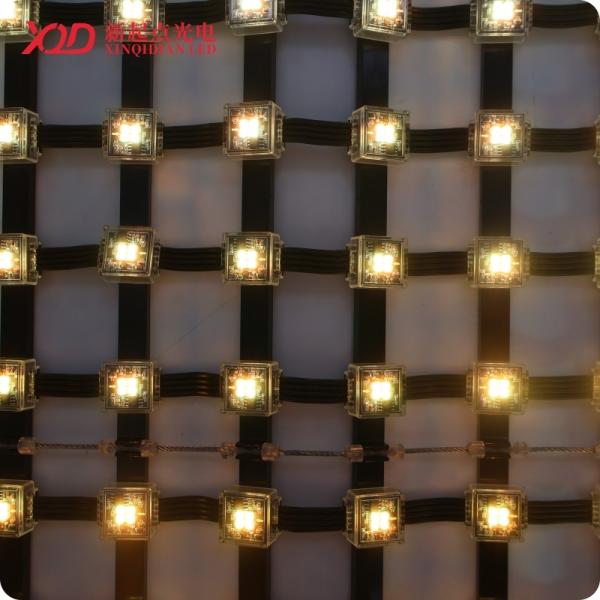 Υψηλής ευκρίνειας DMX512 SPI LED Injection Grid Screen Υψηλής ανθεκτικότητας στο νερό για την πρόσοψη