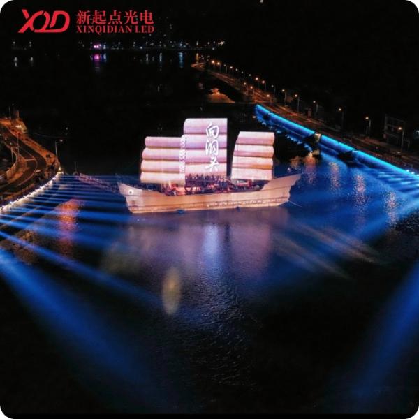 Υψηλής ευκρίνειας DMX512 SPI LED Injection Grid Screen Υψηλής ανθεκτικότητας στο νερό για την πρόσοψη