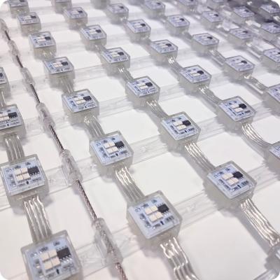 Cina schermo a griglia a LED a colori a prova d'acqua per illuminazione stradale e edilizia intelligente in vendita
