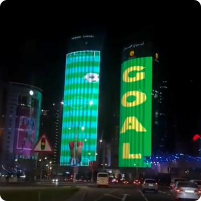 China LED point light source outdoor waterproof building lighting project LED pixel light for sale