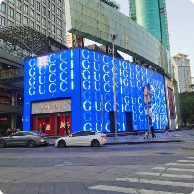 China High brightness  high-definition waterproof 9-light LED grid screen project lighting grid screen for sale