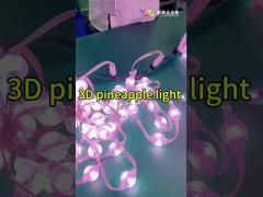 Crystal 3D Pixel LED 3535 Pendant Light For Living Room Decoration