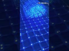 rgb led pixel screen waterproof and dust proof for outdoor building facade