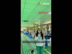 t20 advertising display led mesh screen flexible transparent for outdoor building