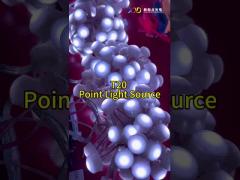 Luces de punto LED exteriores resistentes al agua y al fuego IP68 SPI controlado 12V