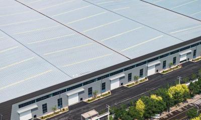 China Customizable Q355B Material Steel Structure Warehouse with 5~30Tons Crane Capacity and Max 280KM/h Wind Load for sale