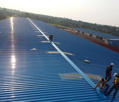 中国 鋼鉄C320母屋防風Q345Bは研修会をプレキャストした 販売のため