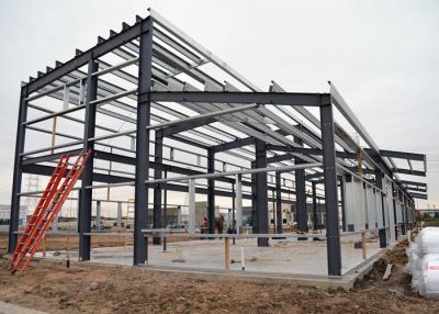 China Prefab Steel Structure Construction With Mezzanine for sale